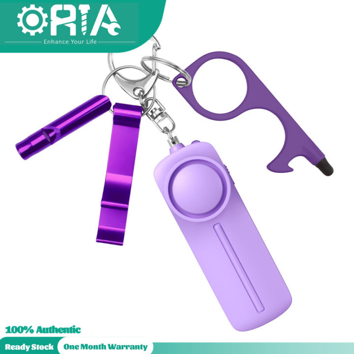 ORIA Safety Keychain Set for Women and Kids 4 Pcs Safety Keychain ...