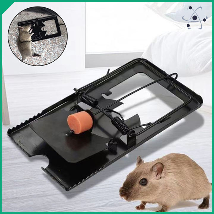 WASSUP Iron Mouse Trap Large Mouse Trap Plate Clip Spring Clip ...