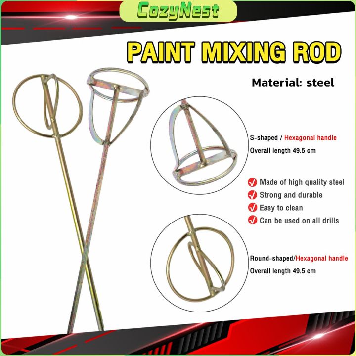 C.N. Electric Mixer Paint Mixing Rod Mixing Bit for Paint Cement Mixer ...