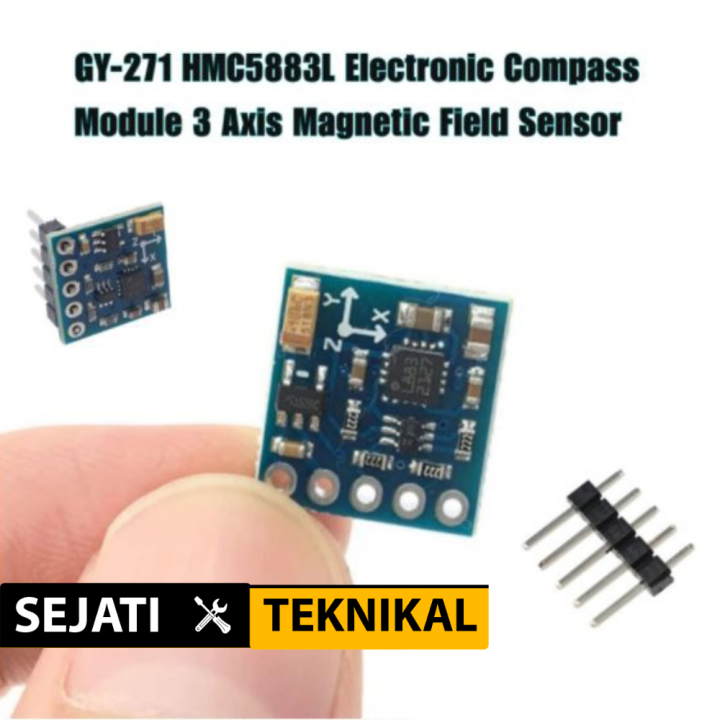 GY-271 GY271 HMC5883L Electronic Kompas Compass Modul Module 3 Axis ...