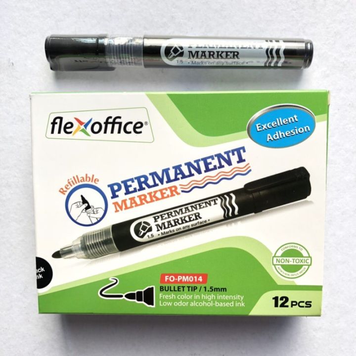 Flexoffice Permanent Marker Refillable | Lazada PH
