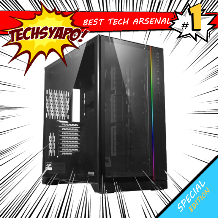 Lian Li 011 Dynamic XL ROG Casing Black (011DXL-X) Gaming Computer Case ...