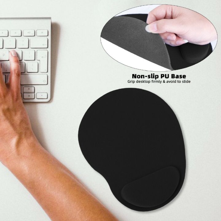 Professional Optical Trackball PC Thicken Mouse Pad Support Wrist ...