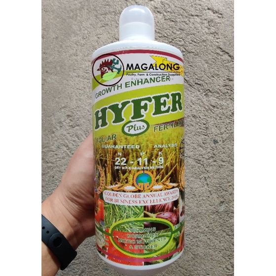 ♧HYFER PLUS - FOLIAR FERTILIZER - GROWTH ENHANCER - BLOOM BOOSTER - 1 ...