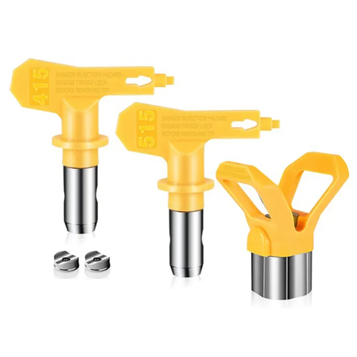 (ERNG) Airless Paint Nozzles Set, Tips Airless Paint Sprayer Nozzle ...