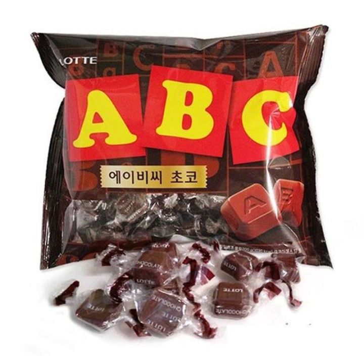 📌import Item📌 롯데제과 Abc초콜릿 ล็อดเต้ ช็อคโกเเล็ตนม Lotte Abc Milk