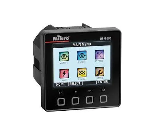 MIKRO DPM680-415AD Digital Power Meter Auxiliary Voltage 90-415VAC/100 ...