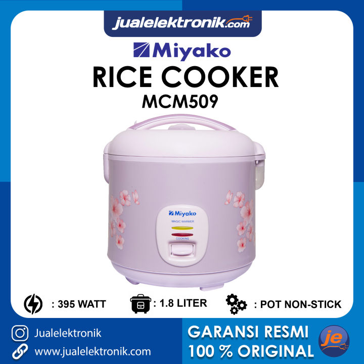 Miyako Magic Com 1.8 Liter 3in1 395 Watt - MCM509 | Lazada Indonesia