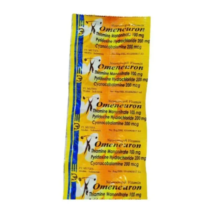Omeneuron Strip isi 10 Tablet | Lazada Indonesia