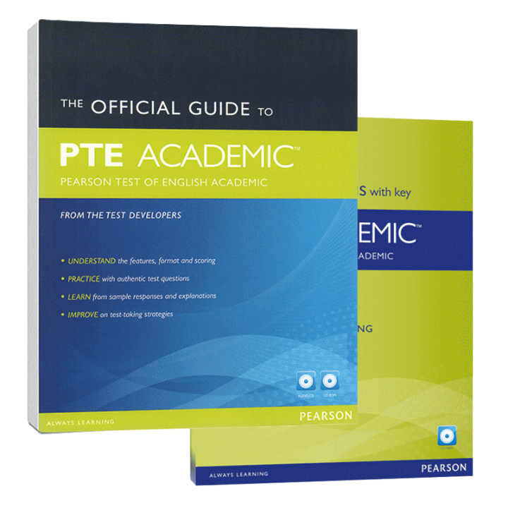 Pearson English original version and new version of all England PTE ...