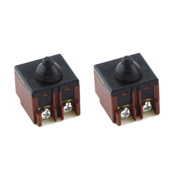 2pcs Angle Grinder Switch Replacement Push Button Switch For Angle 9546