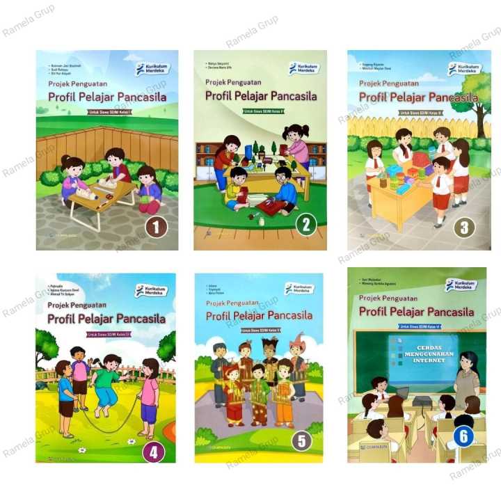 BUKU PROJEK PENGUATAN PANCASILA P5 UNTUK SD/MI KURIKULUM MERDEKA ( ARYA ...