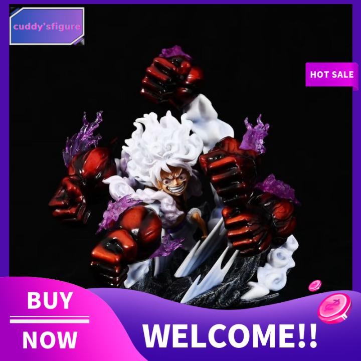 ONE PIECE Nika Luffy 5th Gear Onigashima Anime Model Ornament Figure ...