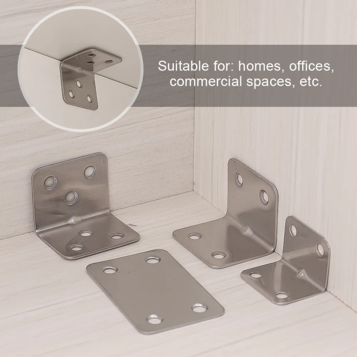 Straight Corner Bracket L Shape Brackets Elijah Tools | Lazada PH
