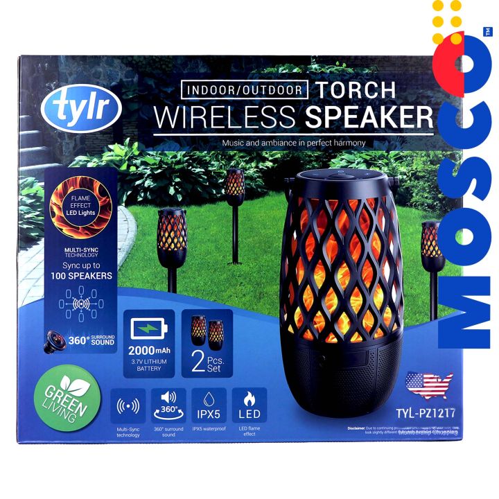Tylr Indoor/Outdoor Torch Wireless Speakers TYL-PZ1217 | Lazada PH