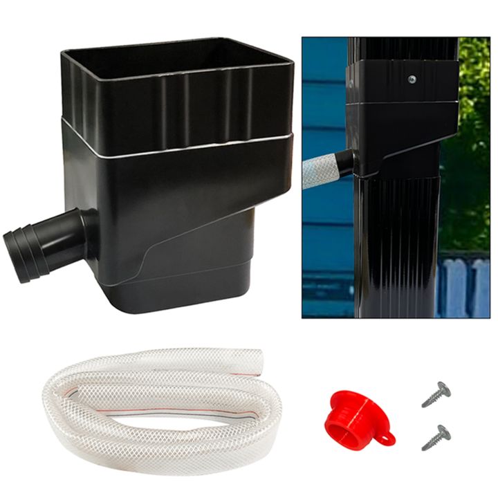 [EnidJuli] Rain Water Collection System Garden Supplies With Red ...