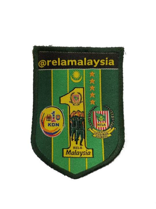 BADGES RELA 1 MALAYSIA-HIJAU | Lazada