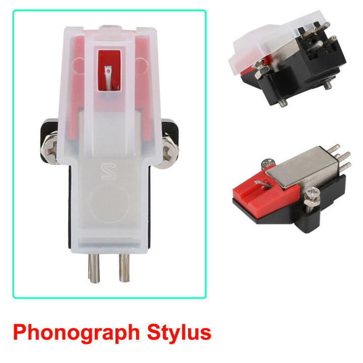 Vinyl Player Phonograph Turntable Cartridge Needle Phono Stylus For LP ...