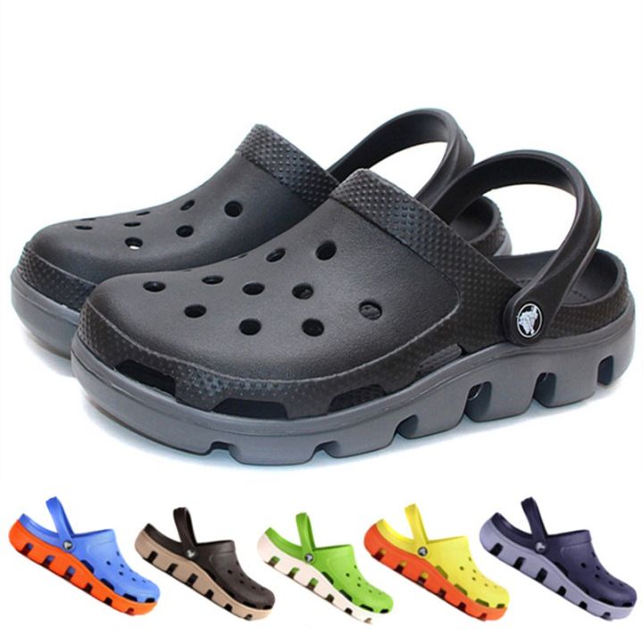 Crocs Nott sport clog รองเท้าแตะลําลอง สําหรับผู้ชาย ผู้หญิง [11991 ...