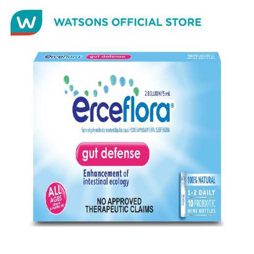 ERCEFLORA Gut Defense 10s | Lazada PH