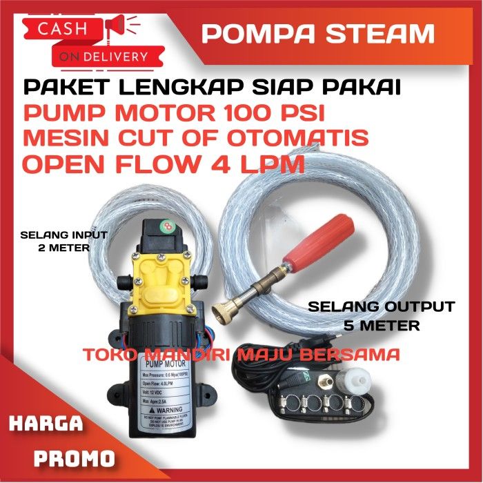 Alat Cuci Motor / Mobil / Motor / Ac / Steam Motor / Doorsmeer | Lazada ...