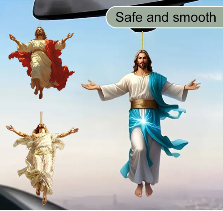 Cultural connotation Pendant Car Hanging Annual Acrylic material ...