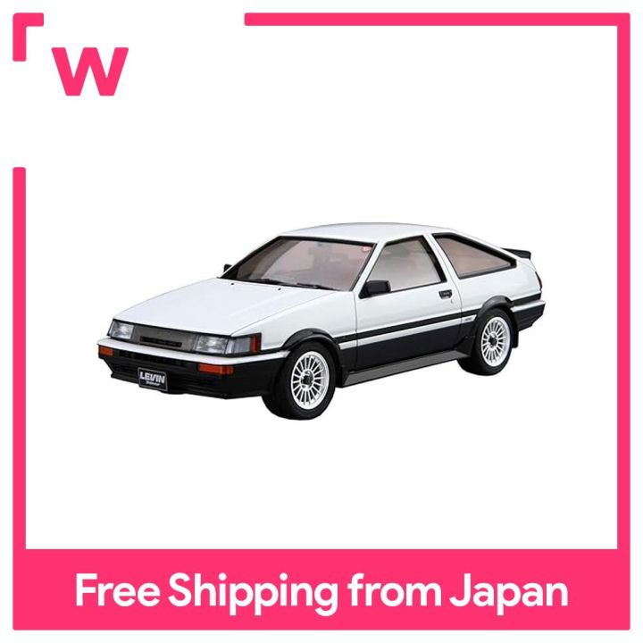Aoshima 1/24 The Model Car Series No.17 Toyota AE86 Corolla Levin GT ...