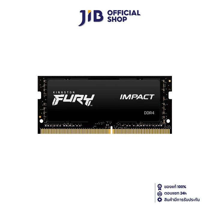 16GB (16GBx1) DDR4 2666MHz RAM NOTEBOOK (หน่วยความจำโน้ตบุ๊ค) KINGSTON FURY (KF426S16IB/16 ...