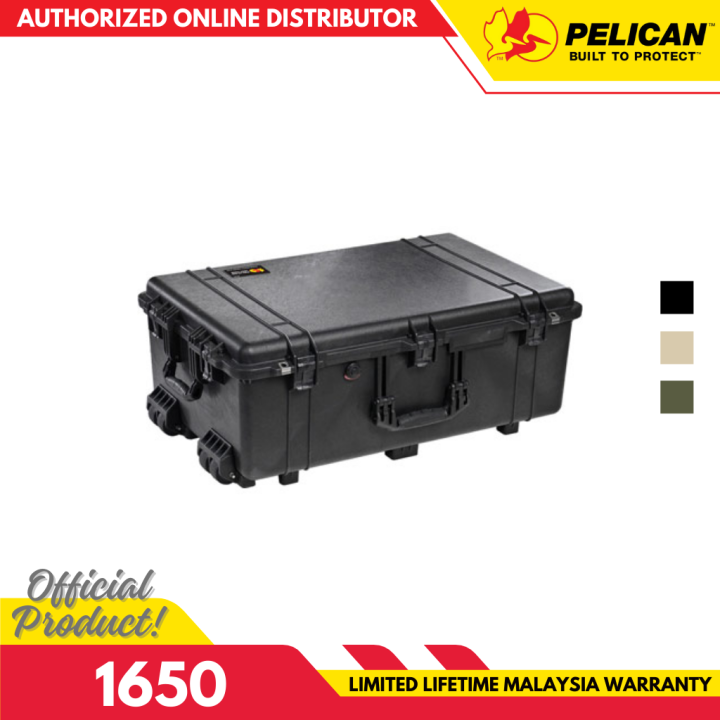 Pelican 1650 Protector Case With Foam - Assorted Colour | Lazada Pelican 1650 Protector Case With Foam - Assorted Colour | Lazada