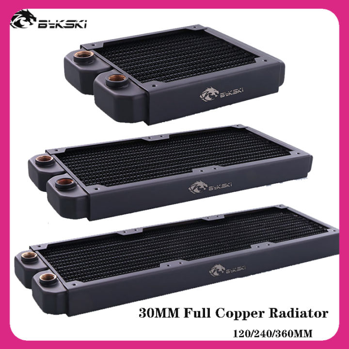 Bykski 28mm Thick Copper PC Water Cooling Radiator,Thin Water Cooling ...