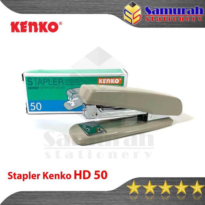 Stapler Kenko HD 50 / Mesin Staples Tangan HD50 Besar / Alat Strapler ...