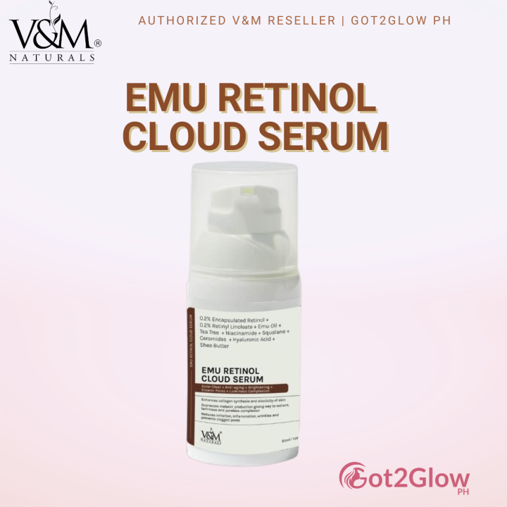 V&M Naturals Emu Cloud Retinol Serum 30ml | Lazada PH
