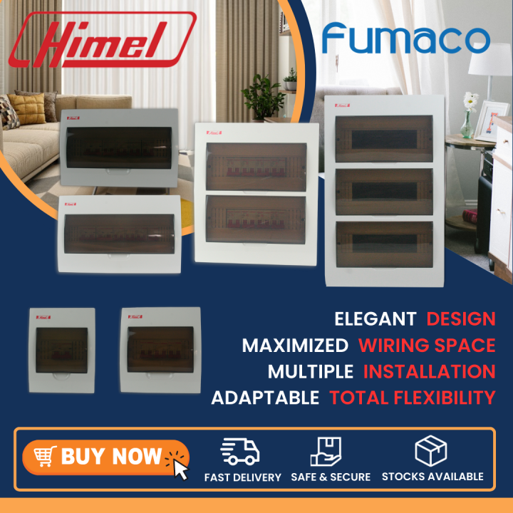Himel Panel Board Distribution Box 6 8 12 15 18 24 36 Poles ways / with ...