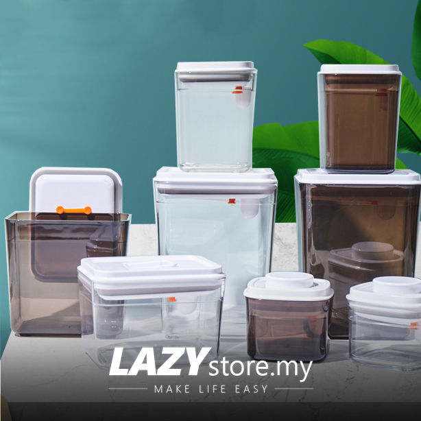 LAZYstore Airtight Easy Lock Container Milk Powder & Food Storage Bekas ...
