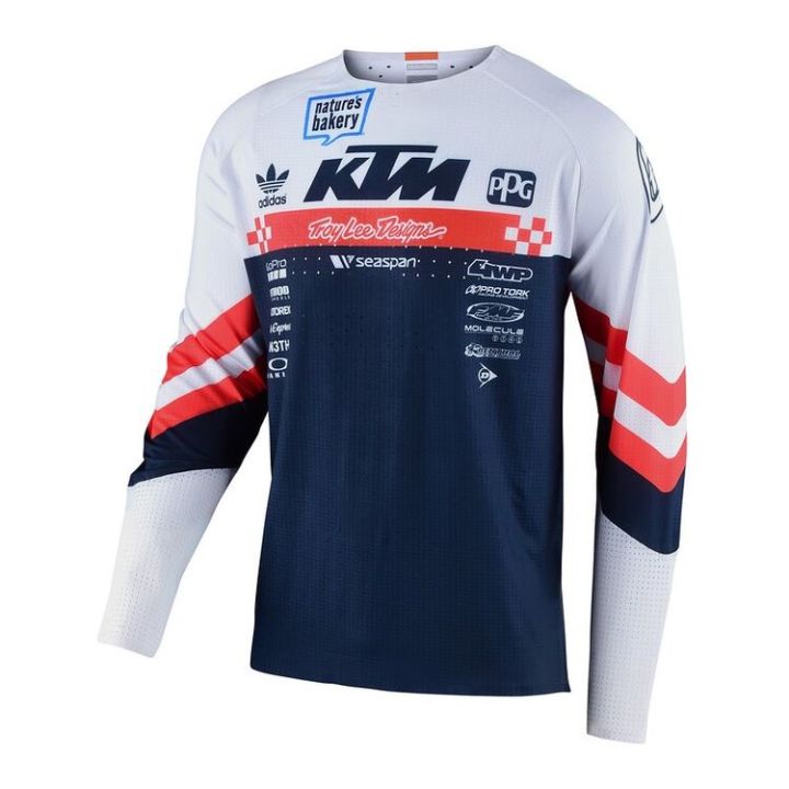 เสื้อยืดทีม KTM จักรยานดาวน์ฮิลล์เสือภูเขาสีอากาศ TL GP เสื้อเจอร์ซีย์ ...