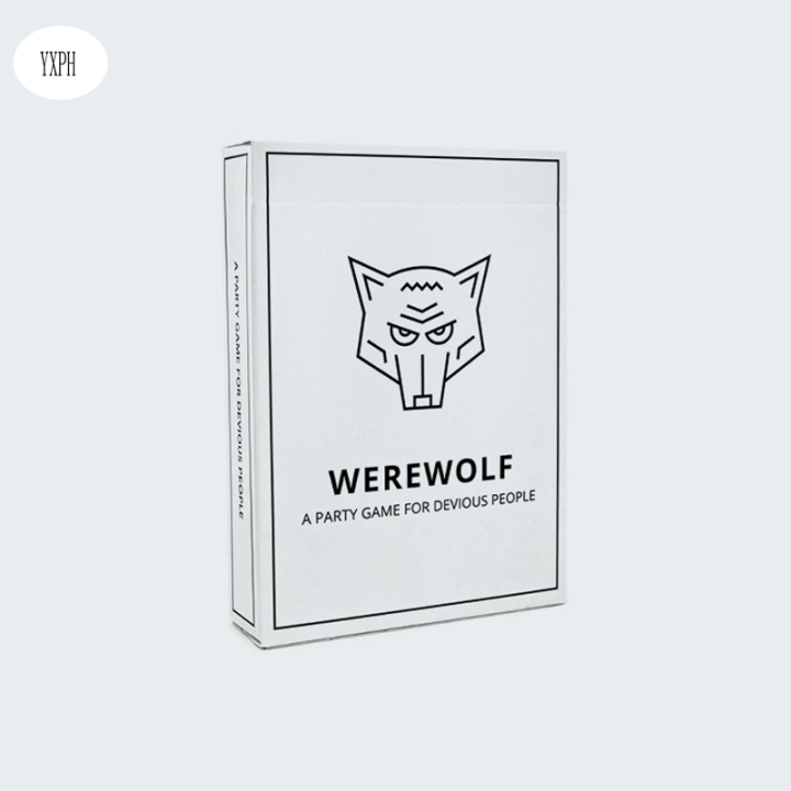 Werewolf Party Card Game - Devious Strategy Board Game for Groups ...