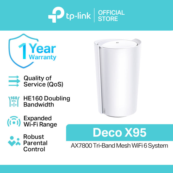 TP-Link Deco X95 AX7800 Tri-Band Mesh WiFi 6 System | Deco Mesh WiFi ...