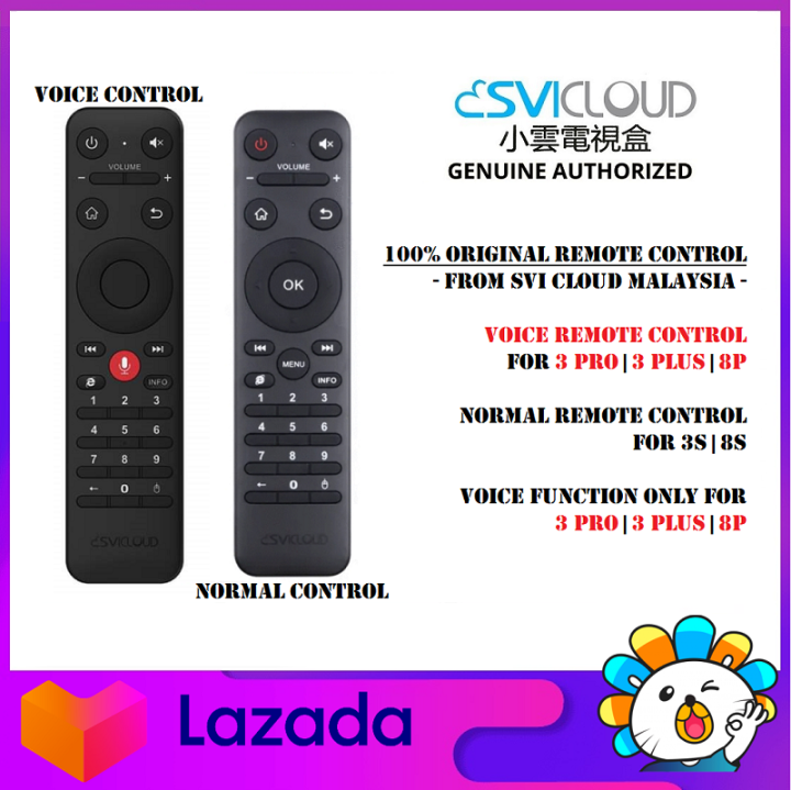 [Ready Stock] Original SVI Cloud Remote Control Replacement Compatible ...
