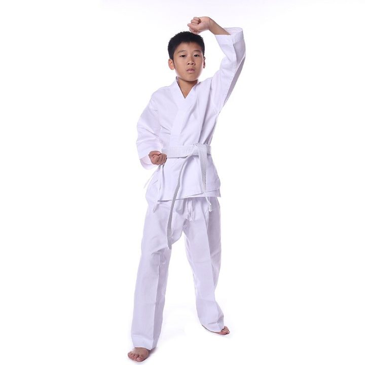 White Karate Uniform For Kids And Adult Lightweight Karate Gi Student ...