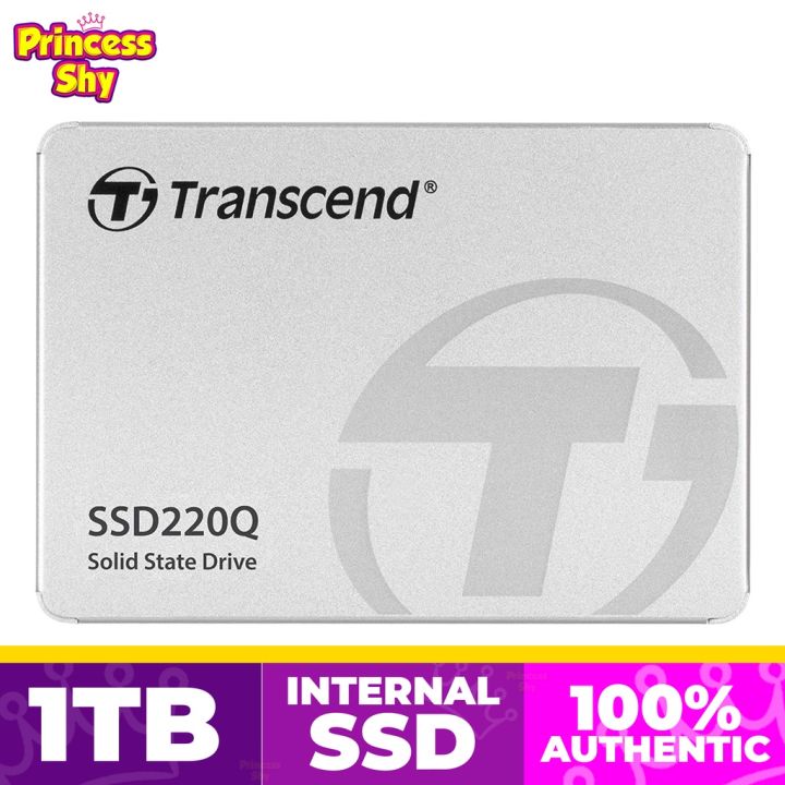 Transcend SSD220Q 1TB SATA III 6Gb/s 2.5" Internal SSD Solid State ...