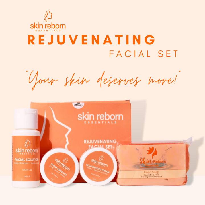 MC-Skin Reborn Essentials Rejuvenating Facial Set 100% ORIGINAL | Lazada PH