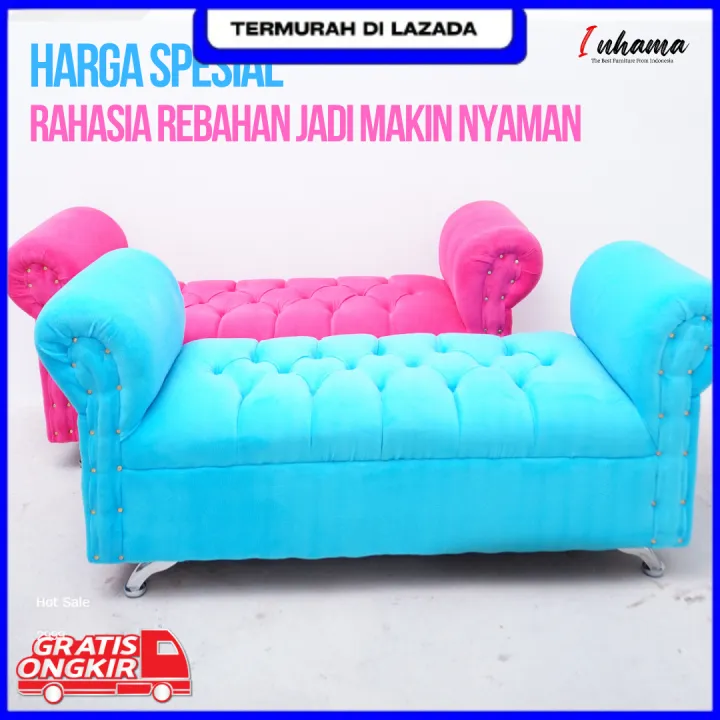 SOFA MINIMALIS BLUDRU / SOFA BENCH PERLENGKAPAN RUMAH | Lazada Indonesia