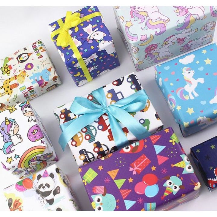 Cartoon Gift Wrapping Paper For Wrapping Service Only | Lazada