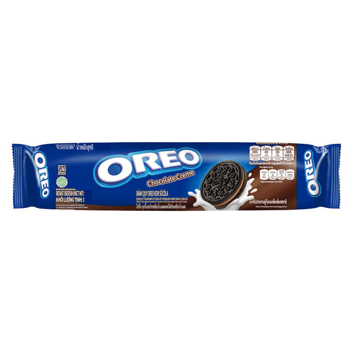 Oreo Chocolate Sandwich Cookies with Chocolate Creme Flavored Cream 119 ...