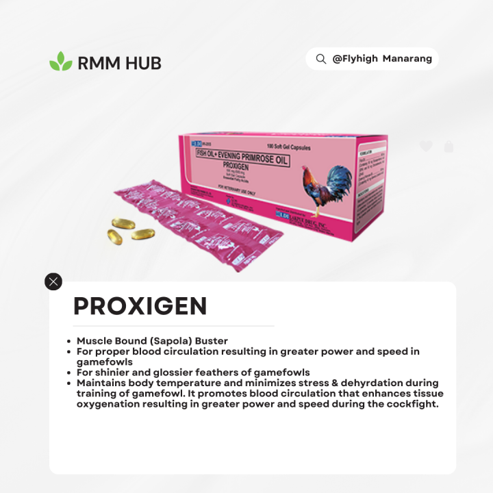 PROXIGEN CAPSULE LDI LAKPUE - RMM HUB | Lazada PH