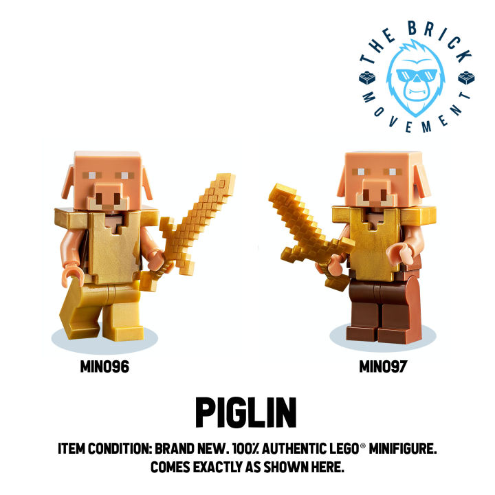 LEGO® MC Piglin Minifigure | Lazada PH