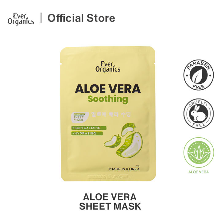 Ever Organics Aloe Vera Sheet Mask | Lazada PH
