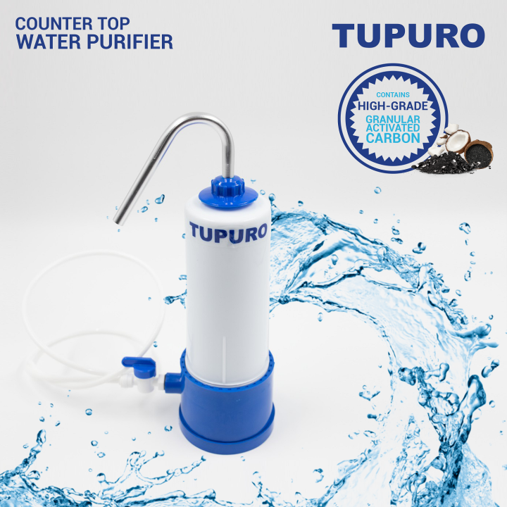 TUPURO Counter Top Model Multi- Stage Water Filtration to Alkaline ...