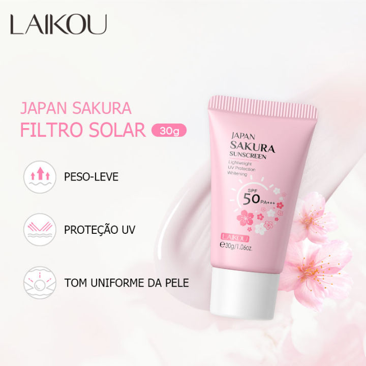 Sakura Whitening and Sunscreen SPF50 PA++Lightweight Waterproof and ...