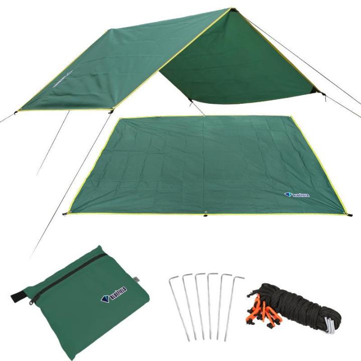 CAMPING FLYSHEET / GROUNDSHEET (GREEN COLOR) JENAMA BLUEFIELD | Lazada